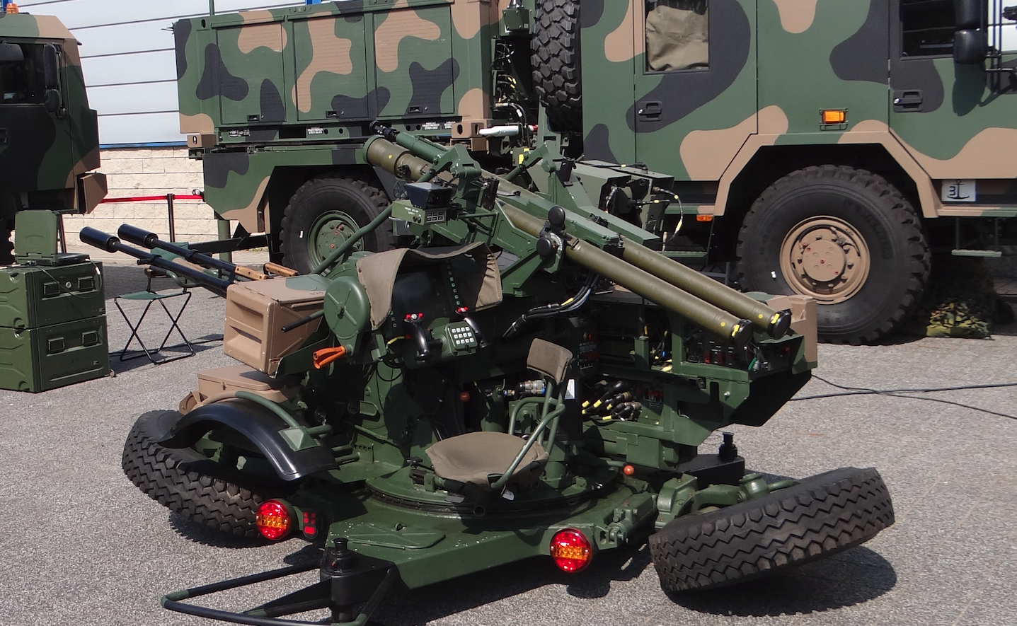 PPZR Piorun anti-aircraft missile. – Polot
