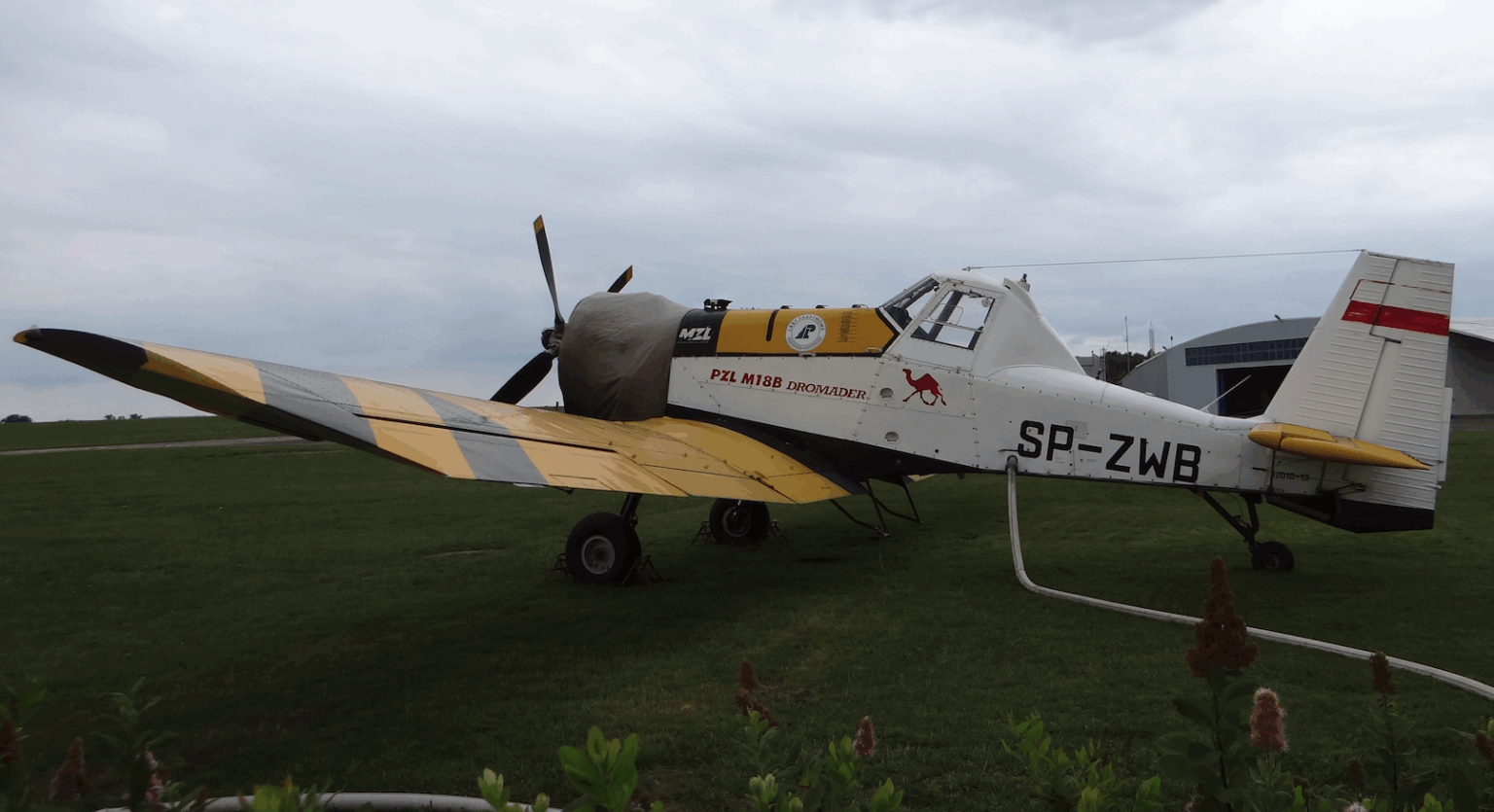 PZL Mielec M-18 Dromader SP-ZWB. 2025 – Polot