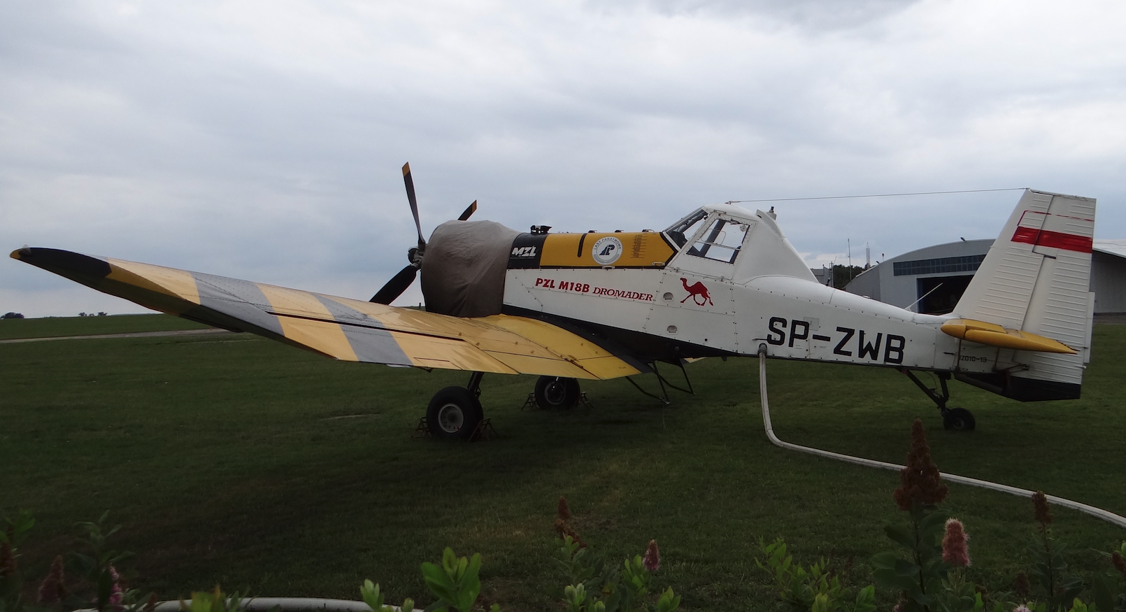 PZL Mielec M-18 Dromader SP-ZWB. 2025 – Polot