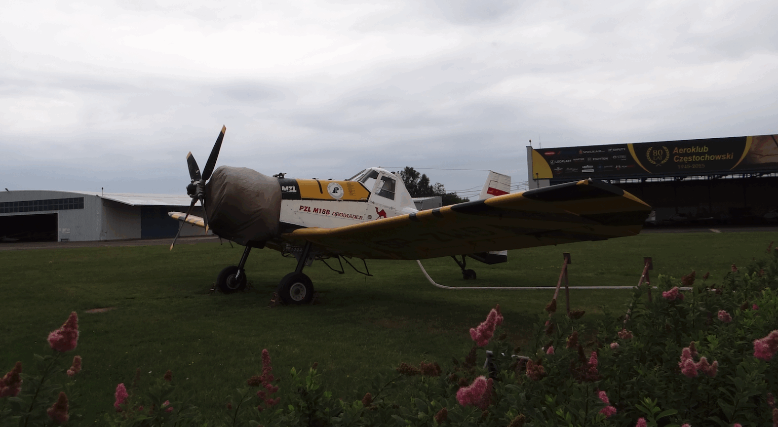 PZL Mielec M-18 Dromader SP-ZWB. 2025 – Polot